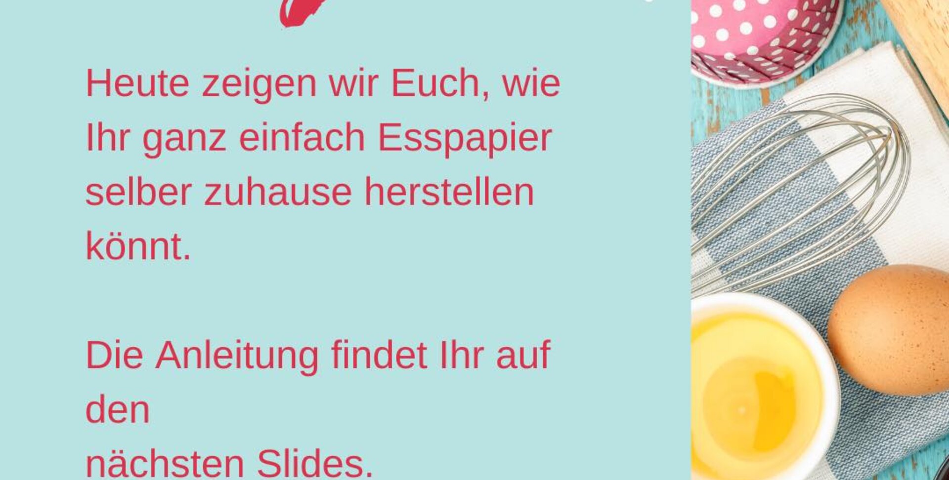 Troisdorf City | DIY mit Cake Company: Esspapier selbst machen | Cake ...