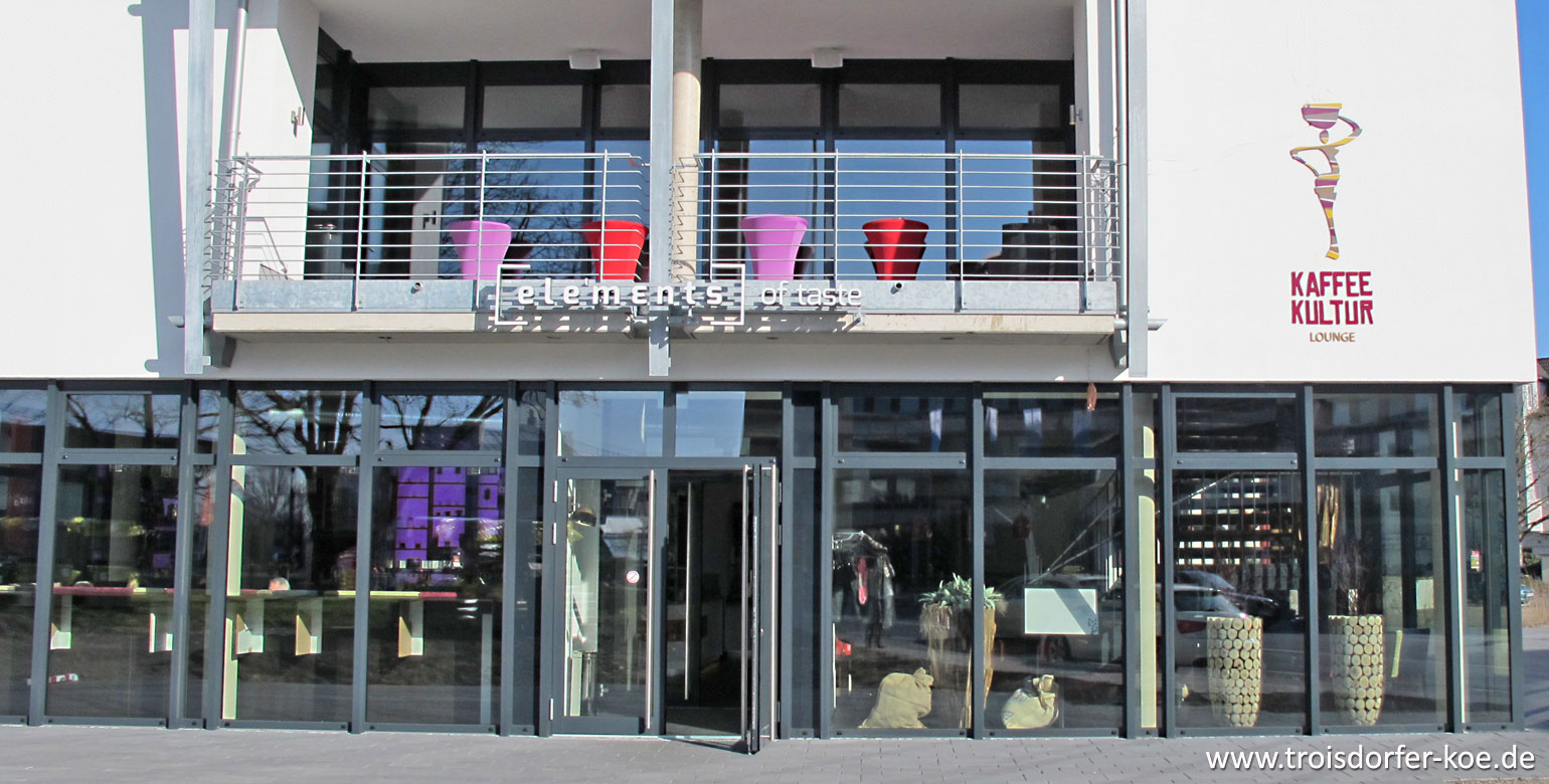 Troisdorf City | Elements of Taste | Restaurant, Kaffee Kultur, Bar
